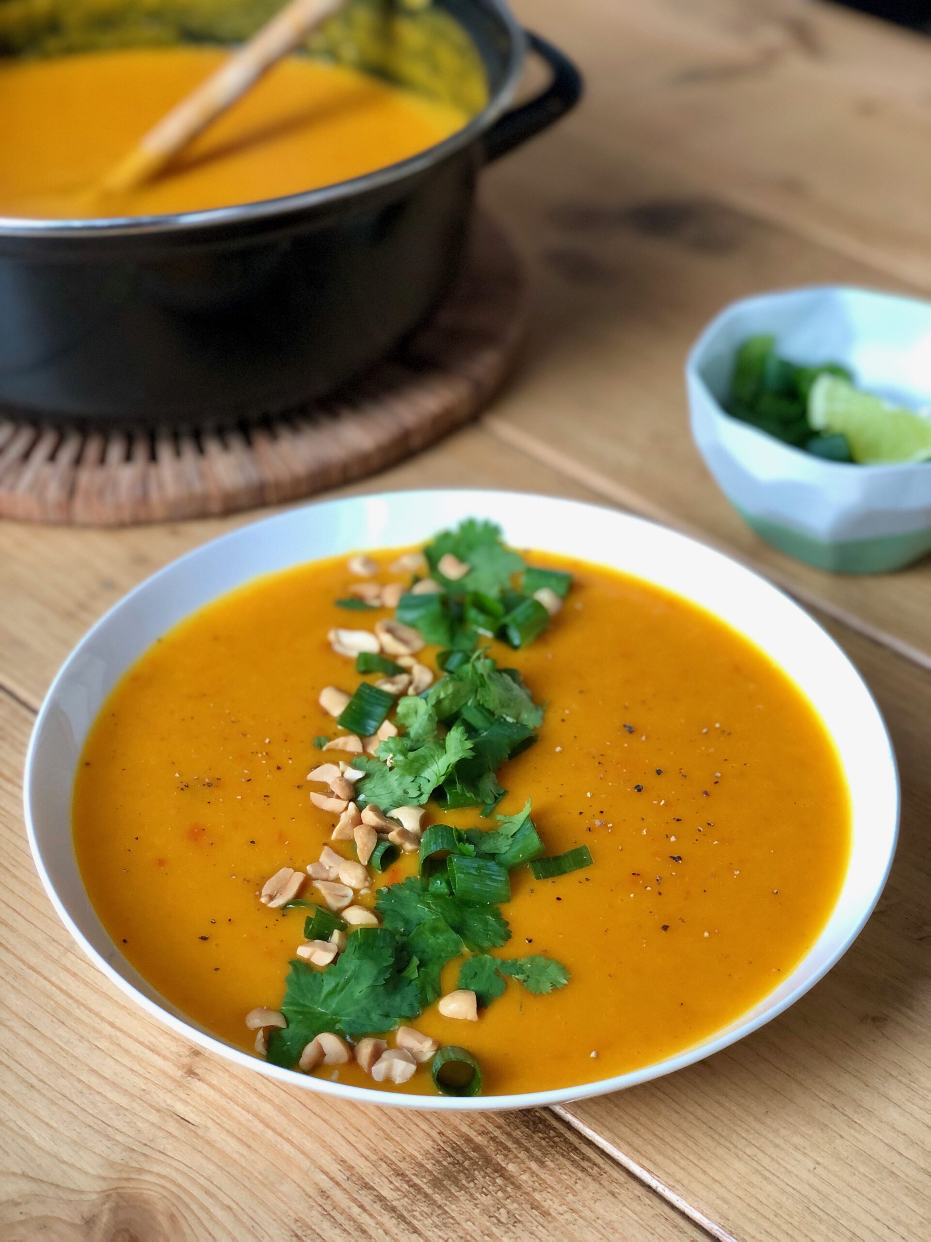 Thaise pompoensoep - The Vegan Effect