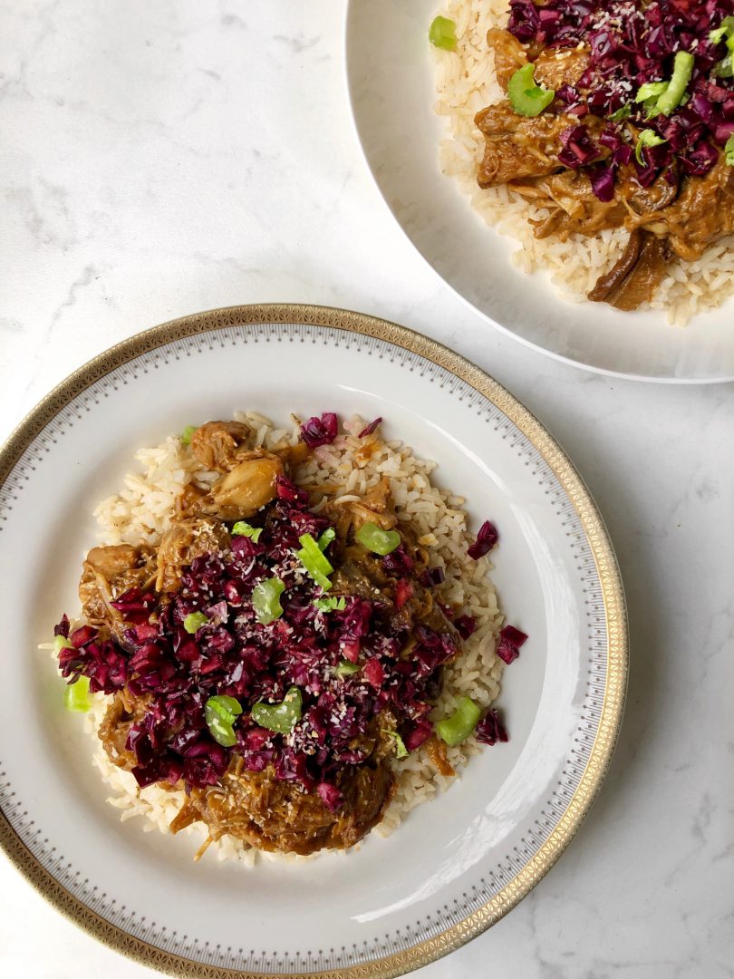 Vegan rendang van jackfruit - The Vegan Effect