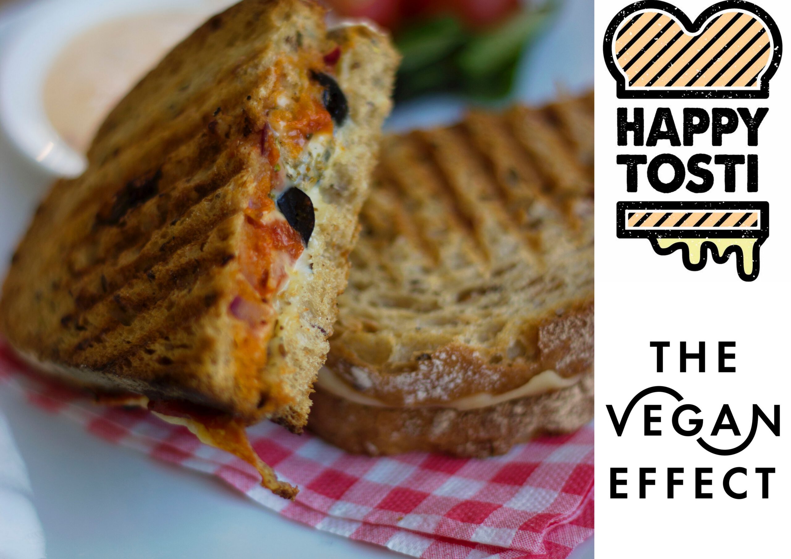 Mijn vegan tosti bij Happy Tosti - Kom je proeven? - The Vegan Effect
