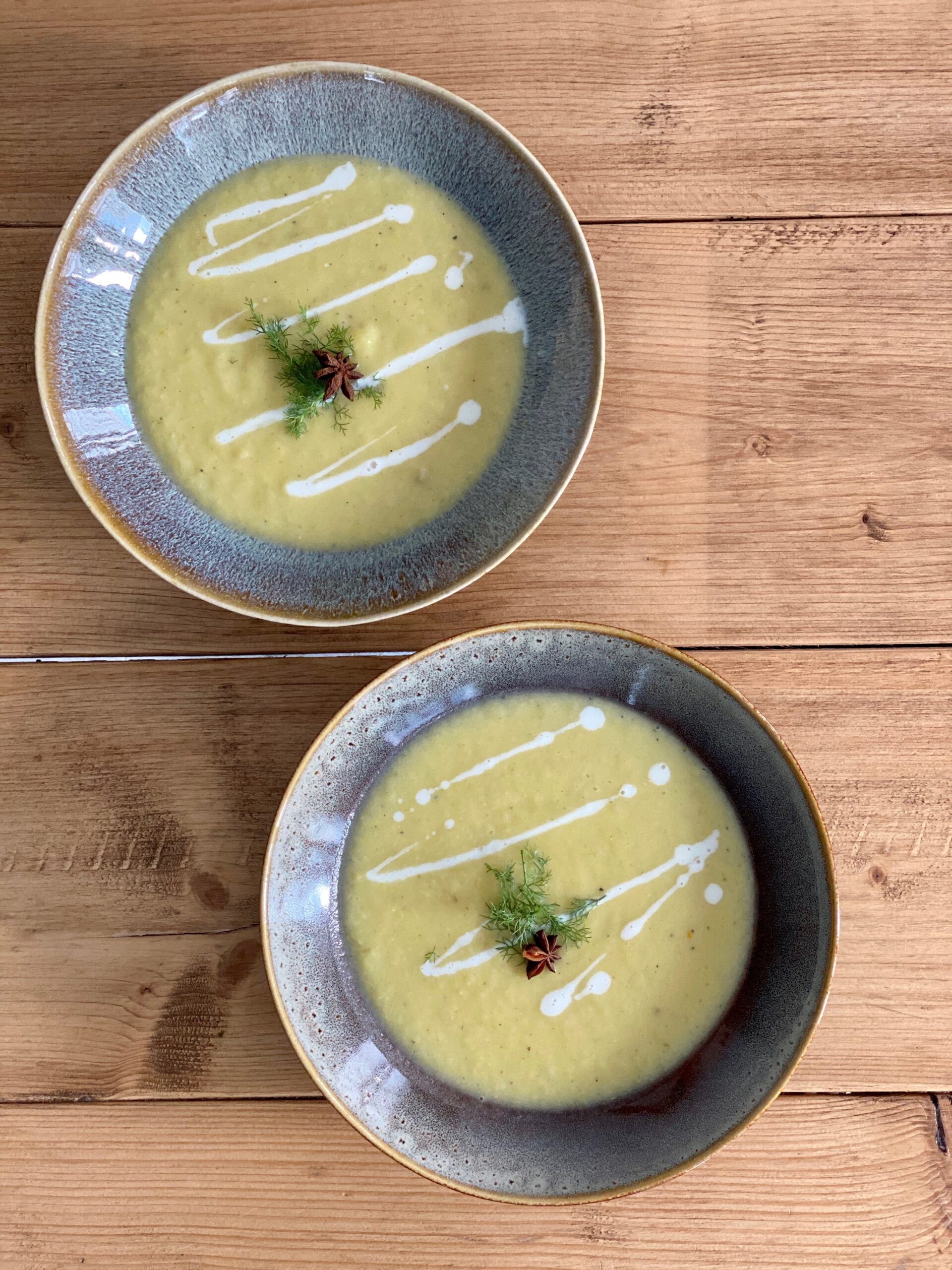 Romige venkelsoep met saffraan - The Vegan Effect
