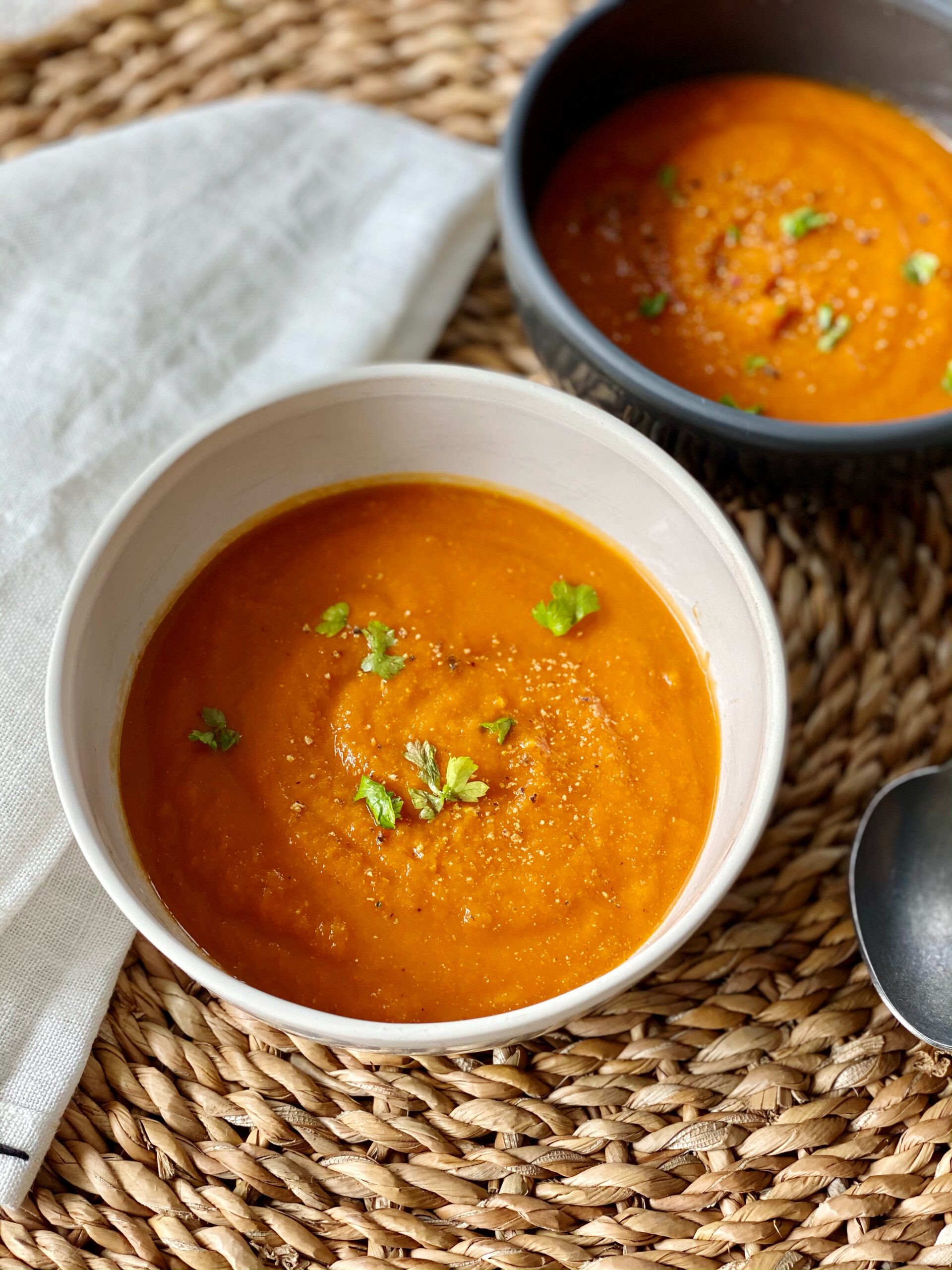 Vegan rode linzensoep - The Vegan Effect