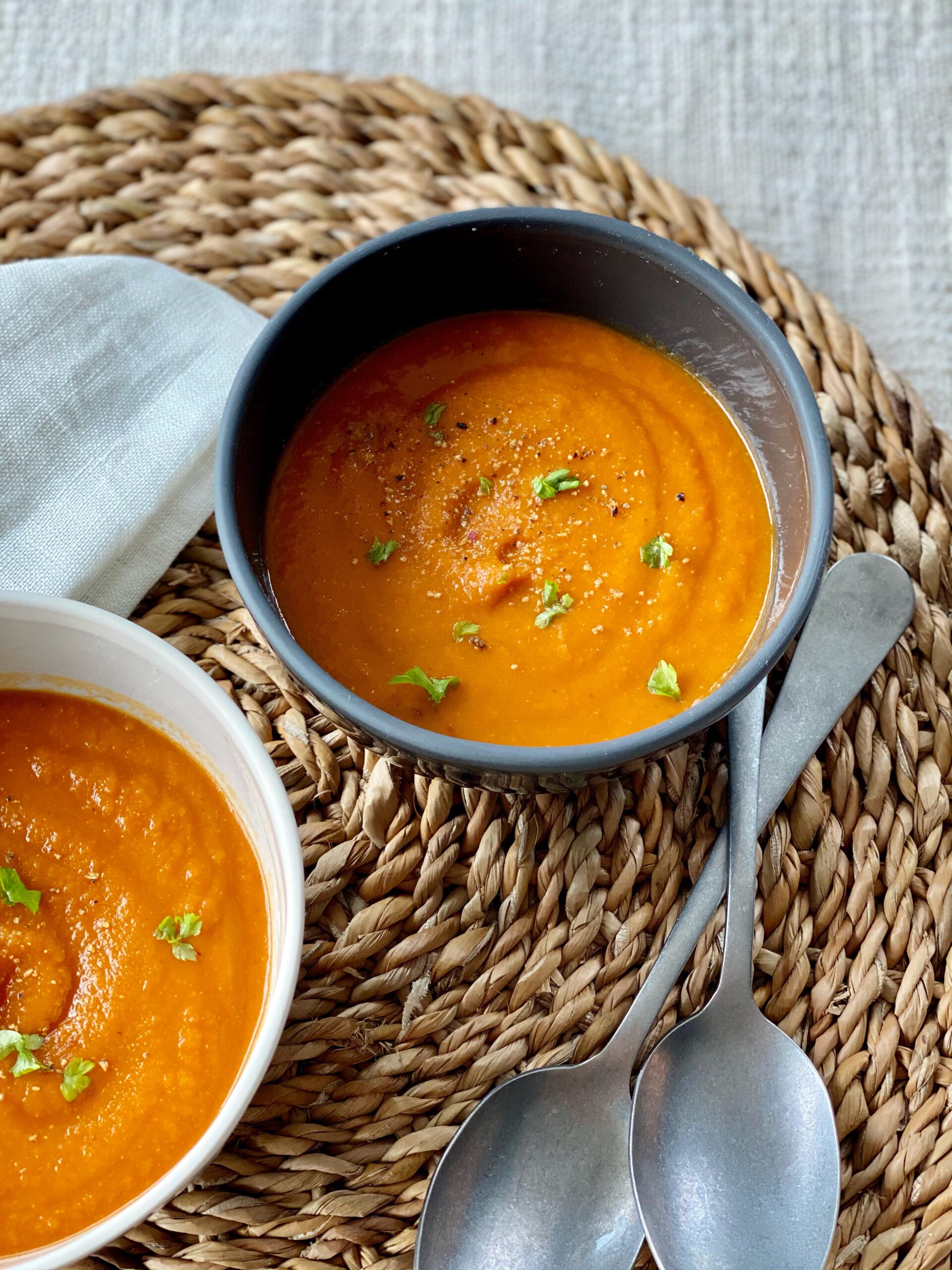 Vegan rode linzensoep - The Vegan Effect