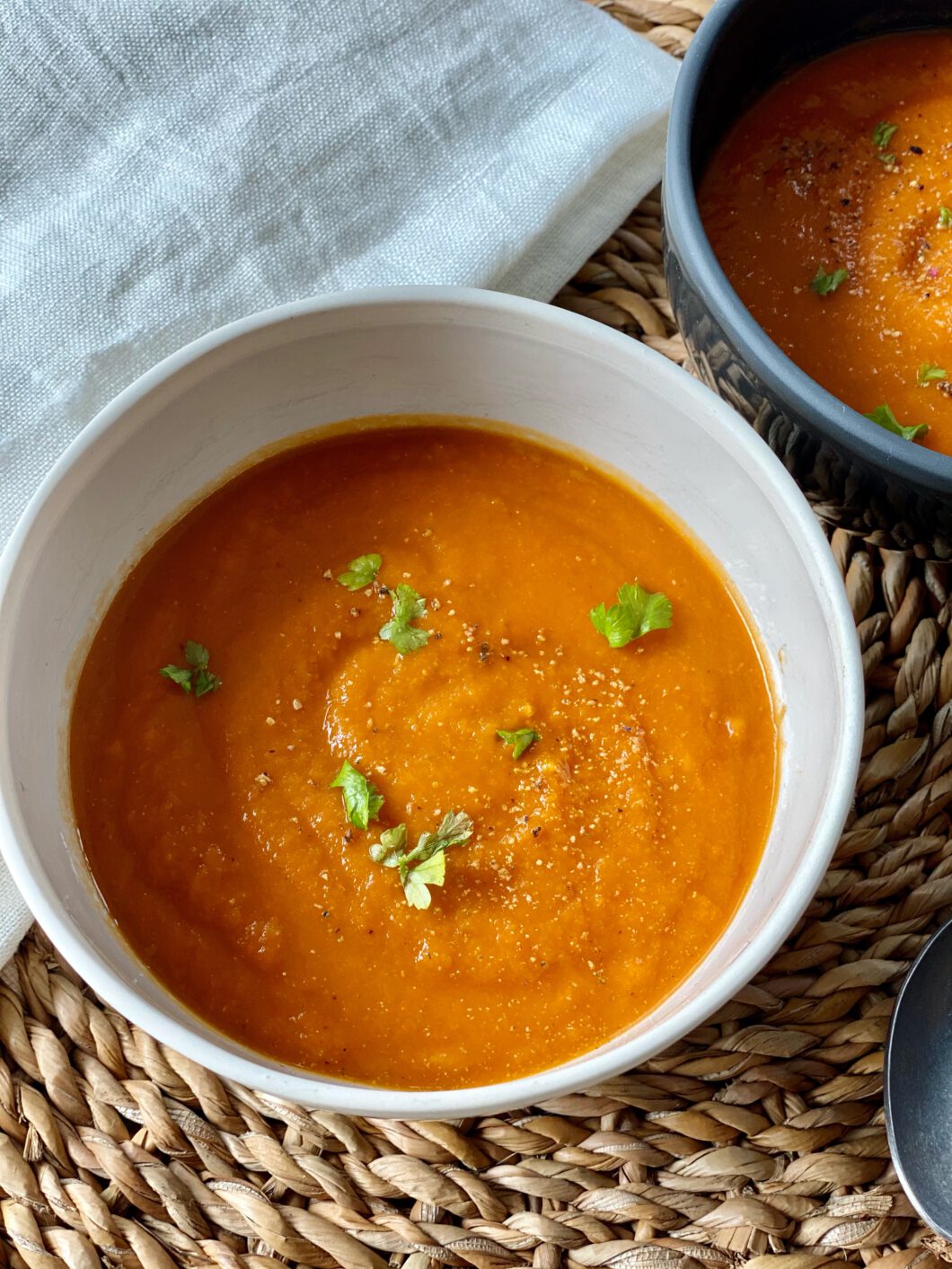 Vegan rode linzensoep - The Vegan Effect